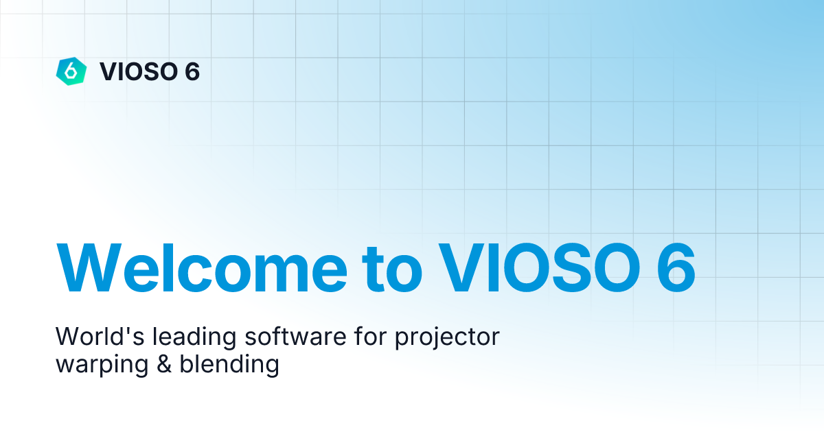 Welcome to VIOSO 6 | VIOSO 6