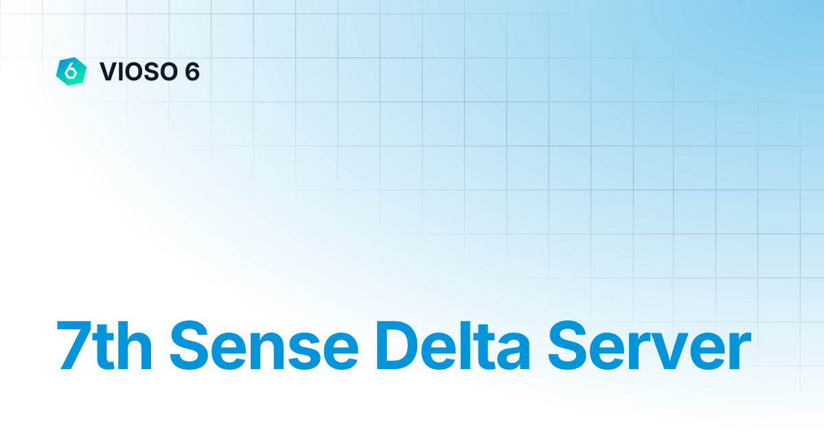 7th Sense Delta Server | VIOSO 6